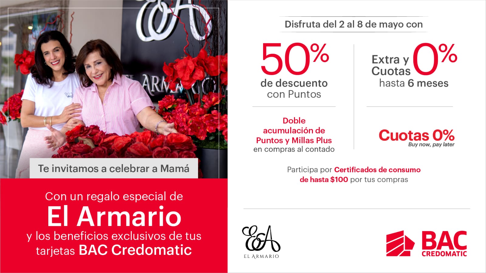 BAC y El Armario lanzan campaña “Consiente a Mamá” - HonduTurismo ...